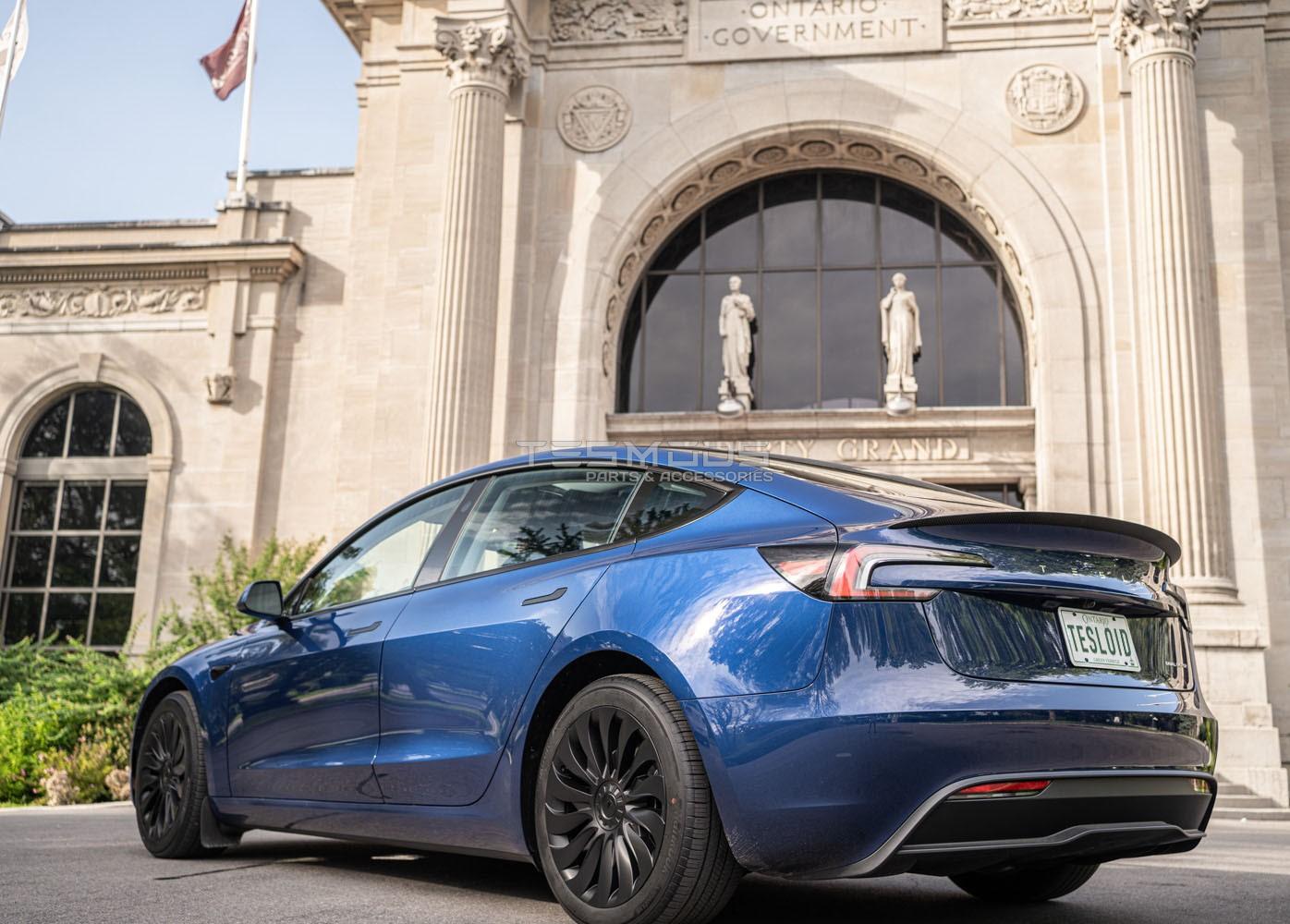 Model 3 Performance Spoiler – Genuine Carbon Fiber
